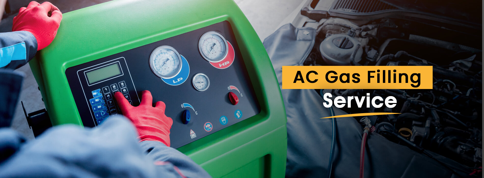 Car AC Gas Refill Service in Dubai | On-site Free Inspection